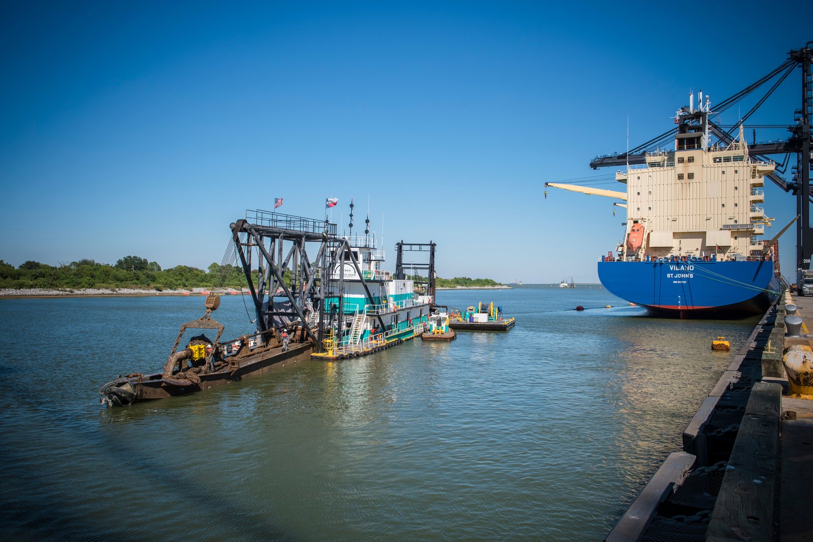 Bayport Dredging Reaches Milestone, Other Maintenance Dredging To Be Done