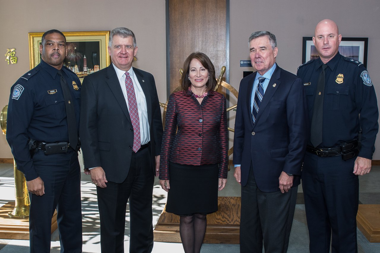 U.S. Customs and Border Protection Commissioner Visits Port