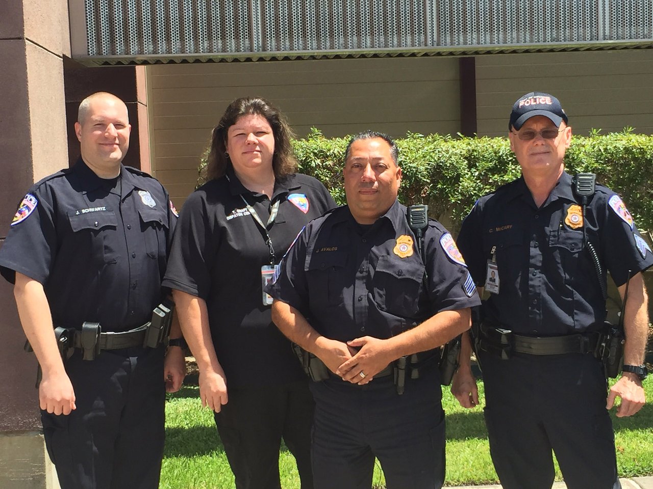 QUICK THINKING BY PORT POLICE AVERTS TRAGEDY ON 610 BRIDGE